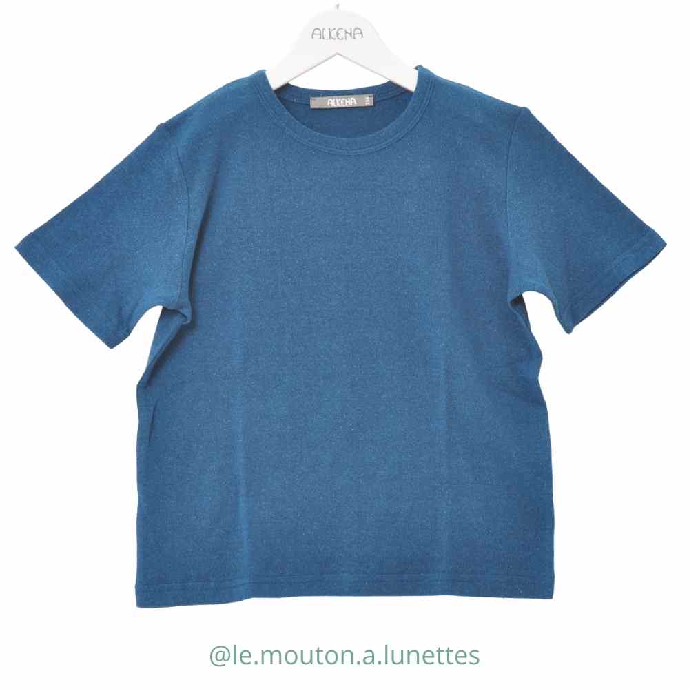 T-shirt enfant en bourrette de soie biologique GOTS ALKENA – Le Mouton ...